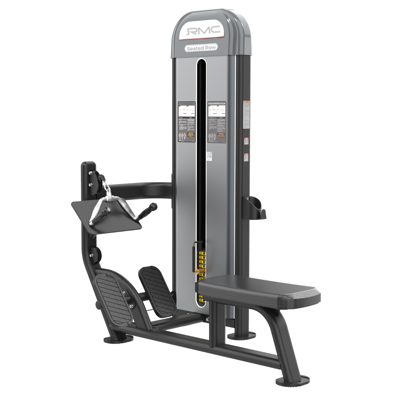 RMC Commercial Horizontal Seated Row - Pin Loaded - BLITZ Series